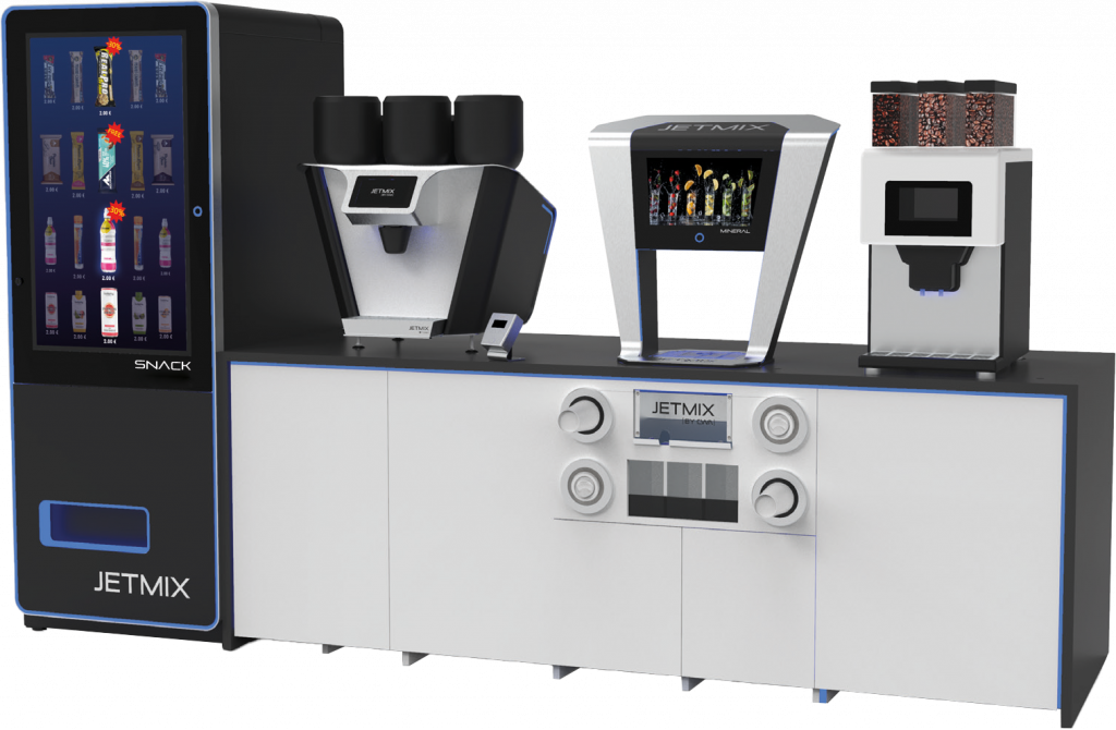 JETMIX® SYSTEM | Automatisierte & personallose Theke für Fitnessstudios